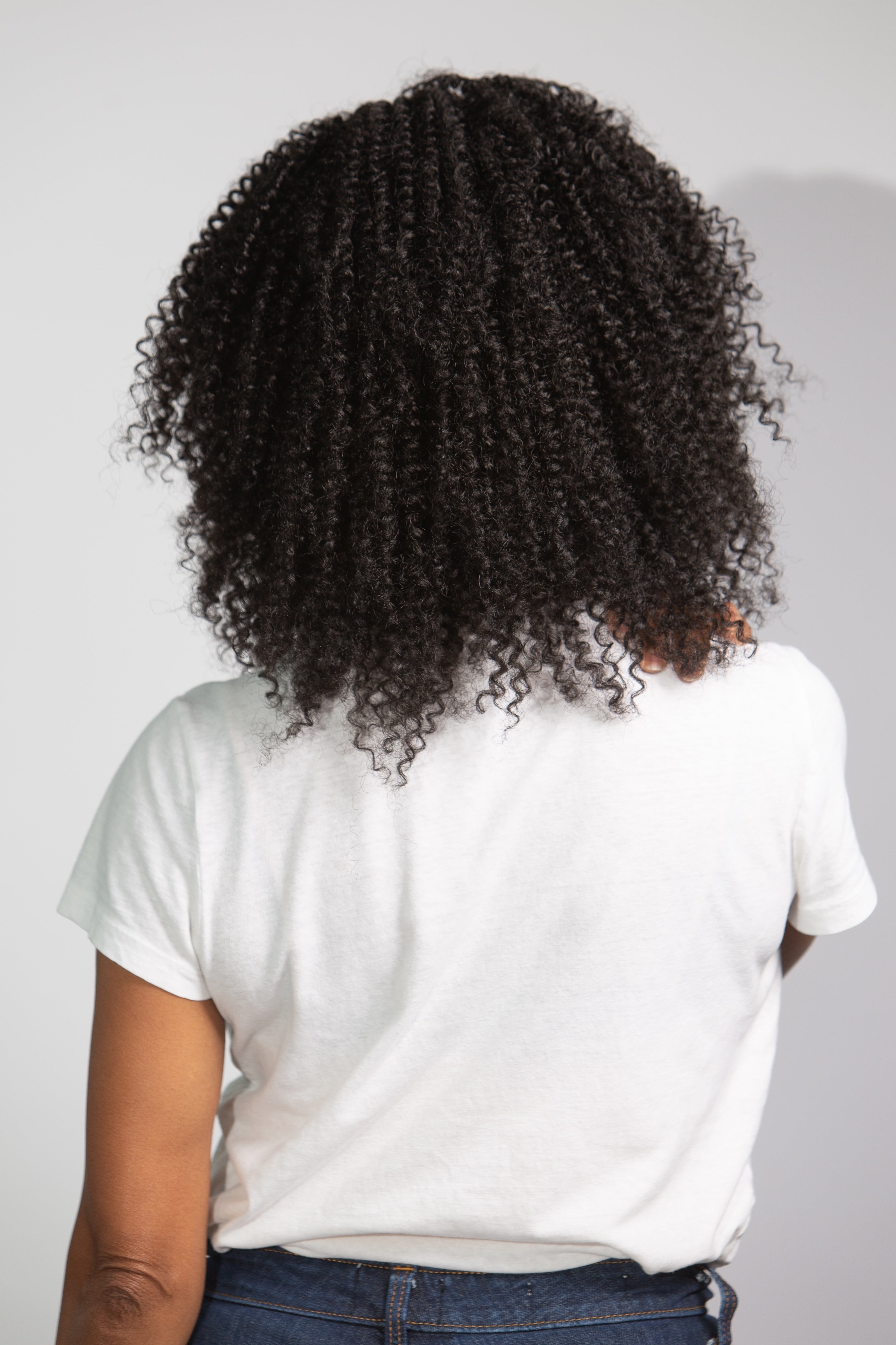 Kimmie Headband | Synthetic 22.5" Coily Curly Wig – Coils to Locs